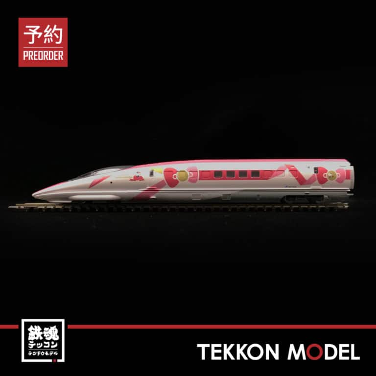 Nｹﾞｰｼﾞ TOMIX 98662 Hello Kitty ﾊﾛｰｷﾃｨ JR500 7000系山陽新幹線 8両ｾｯﾄ - 鉄魂模型