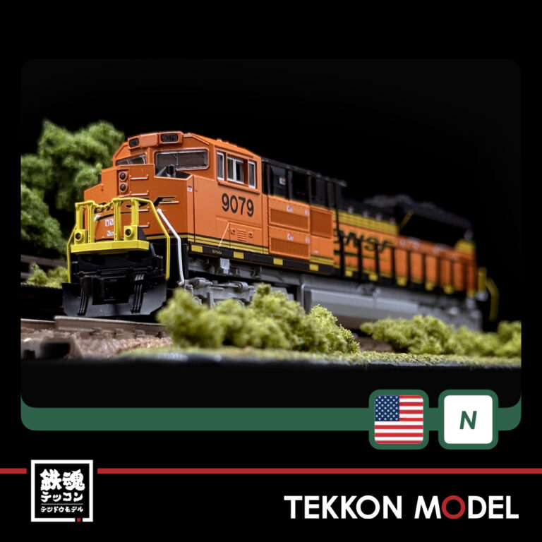 Nｹﾞｰｼﾞ ﾎﾋﾞｰｾﾝﾀｰｶﾄｰ HobbyCenter KATO 176-8527 EMD SD70ACe ﾉｰｽ゙ﾍｯﾄ゙ﾗｲﾄ BNSF Swoosh #9079 - 鉄魂模型
