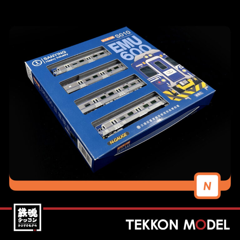 Nｹﾞｰｼﾞ 三鶯重工 SANYING S010 台鐵 EMU600 無階化 基本組 (1M3T) - 鉄魂模型