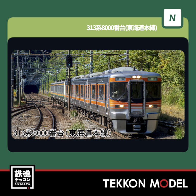 Nｹﾞｰｼﾞ KATO 10-1749 313系8000番台(東海道本線) 3両ｾｯﾄ - 鉄魂模型